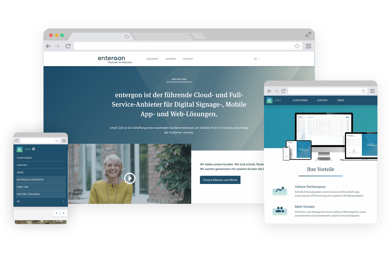 entergon Website | WordPress Programmierung & SEO